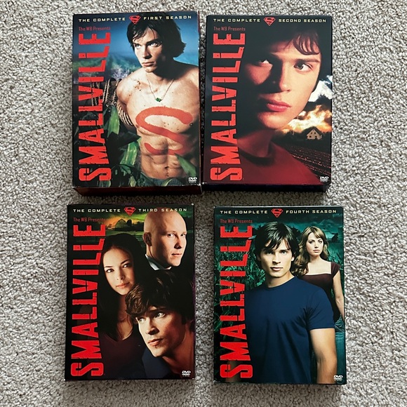 Media | Smallville Complete Seasons 1234 Dvd Box Set | Poshmark